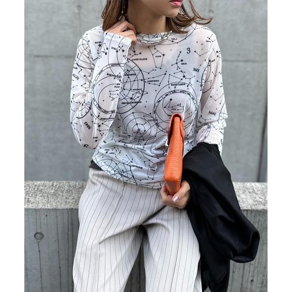 『セール実施中』ZOZO問い合わせ番号:74200464ショップ:Bonjour Sagan，ボンジュールサガンブランド:mi via loca，ミヴィアロカ商品名:アソート アブストラクト・レオパード・花柄チュールトップスカテゴリ:トップ...