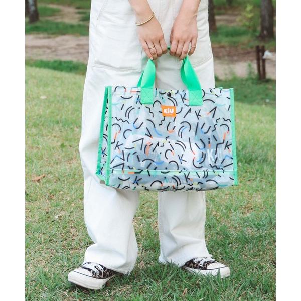 『セール実施中』ZOZO問い合わせ番号:74201483ショップ:Wpc./KiU，ダブリュピーシーキウブランド:KiU，キウ商品名:PVC クリアハンドトートバッグカテゴリ:バッグ>トートバッグブランド品番:K335素材:生地：PV...