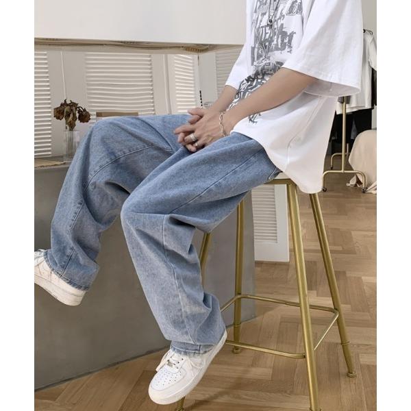 『セール実施中』ZOZO問い合わせ番号:74264240ショップ:REBALANCE，リバランスブランド:REBALANCE，リバランス商品名:ヴィンテージメンズルーズストレートデニムカテゴリ:パンツ>デニムパンツブランド品番:OF0...