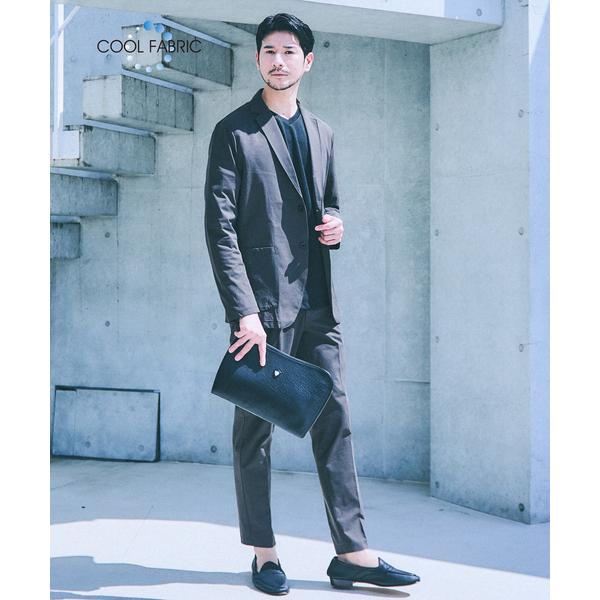 『セール実施中』ZOZO問い合わせ番号:74302221ショップ:ABAHOUSE，アバハウスブランド:ABAHOUSE GRAY，アバハウスグレイ商品名:【上下2点セット/セットアップ対応】接触冷感 セットアップ/スーツ / ジャケット ...