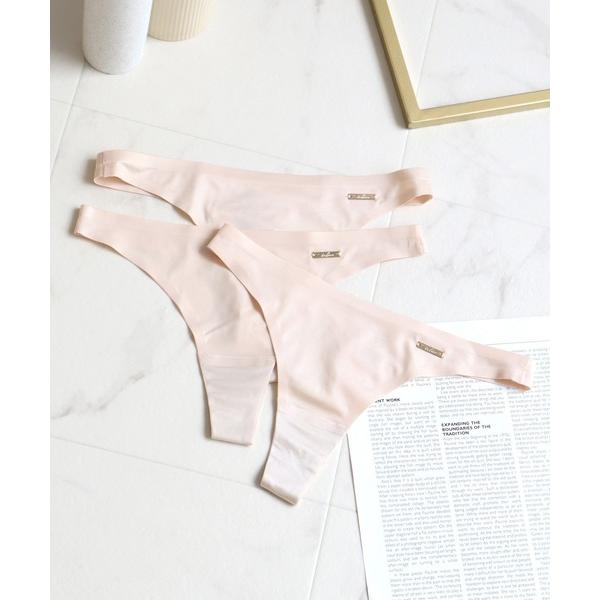 ※このアイテムは返品・交換対象外商品です。ZOZO問い合わせ番号:74334851ショップ:tu-hacci，ツーハッチブランド:tu-hacci，ツーハッチ商品名:肌に馴染む美肌カラー 〜血色シリーズ〜 Tバックショーツ 3枚セットカテゴ...