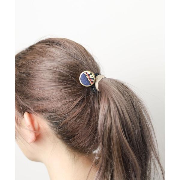 『タイムセール実施中』ZOZO問い合わせ番号:74366167ショップ:realize，レアリゼブランド:ARCHIVER，アーカイバ商品名:【Al】【Natural Design】エスニックボタンヘアゴムカテゴリ:ヘアアクセサリー>...