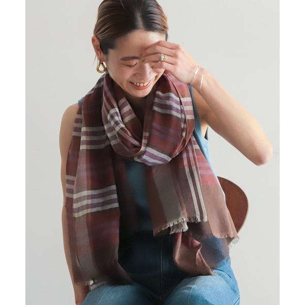 ZOZO問い合わせ番号:74367578ショップ:NOMBRE IMPAIR，ノンブル アンペールブランド:NOMBRE IMPAIR，ノンブルアンペール商品名:【S.K.OVERSEAS】トーンオントーンチェックストールカテゴリ:ファッシ...