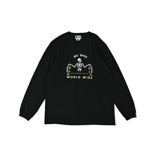 『タイムセール実施中』ZOZO問い合わせ番号:74368759ショップ:FASTEGG，ファステッグブランド:NOTHINKER，ノーシンカー商品名:BIG BASS WORLD WIDE long T-shirtカテゴリ:トップス>...