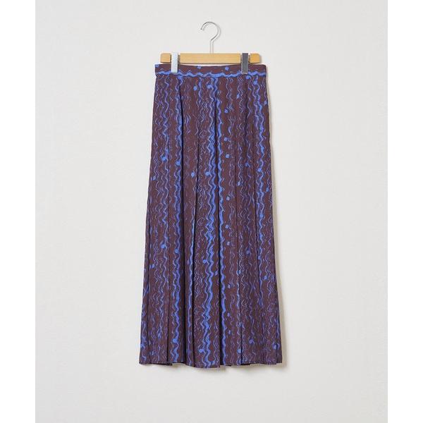 『セール実施中』ZOZO問い合わせ番号:74470212ショップ:LANDWARDS，ランドワーズブランド:Audrey and John Wad，オードリーアンドジョンワッド商品名:ペイントライクプリーツスカートカテゴリ:スカート>...