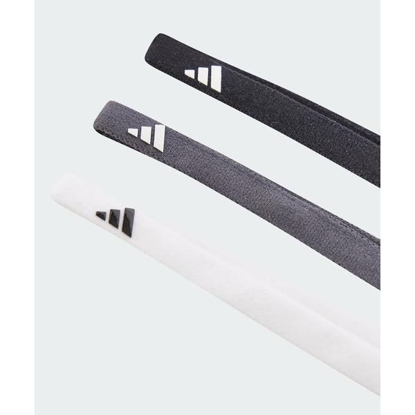 ZOZO問い合わせ番号:74508177ショップ:adidas，アディダスブランド:adidas，アディダス商品名:ヘアバンド 3本組 / アディダス adidasカテゴリ:アウトドア/スポーツ>スポーツグッズブランド品番:EVJ45...