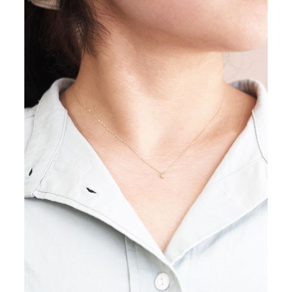 『セール実施中』ZOZO問い合わせ番号:74573288ショップ:sowi，ソーイブランド:sowi，ソーイ商品名:K10　0.05ct　一粒ダイヤ　ネックレス【ECモール限定】カテゴリ:アクセサリー>ネックレスブランド品番:309N...