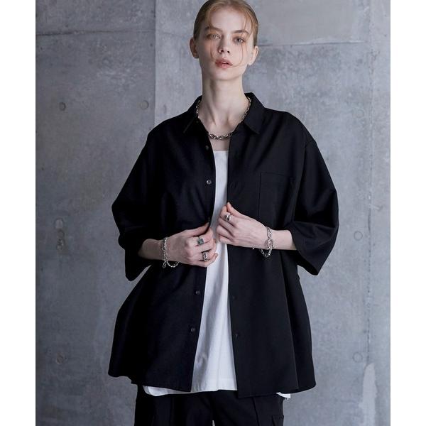 ZOZO問い合わせ番号:74573773ショップ:EMMA CLOTHES，エマ クローズブランド:SERACE，セラス商品名:【SERACE】Loose silhouette short sleeve shirt / ルーズシルエット半袖...