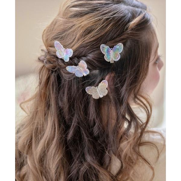 『タイムセール実施中』ZOZO問い合わせ番号:74574012ショップ:Catherine Cottage，キャサリンコテージブランド:Catherine Cottage，キャサリンコテージ商品名:【ZOZO限定】オーロラちょうちょクリップ...