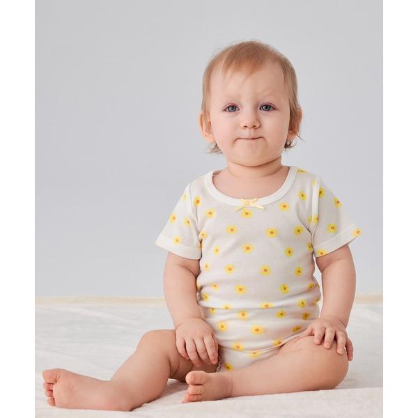 『タイムセール実施中』※このアイテムは返品・交換対象外商品です。ZOZO問い合わせ番号:74574879ショップ:Combi mini，コンビミニブランド:combimini，コンビミニ商品名:さらさらキープ半袖Tシャツ（マーガレット）カテ...