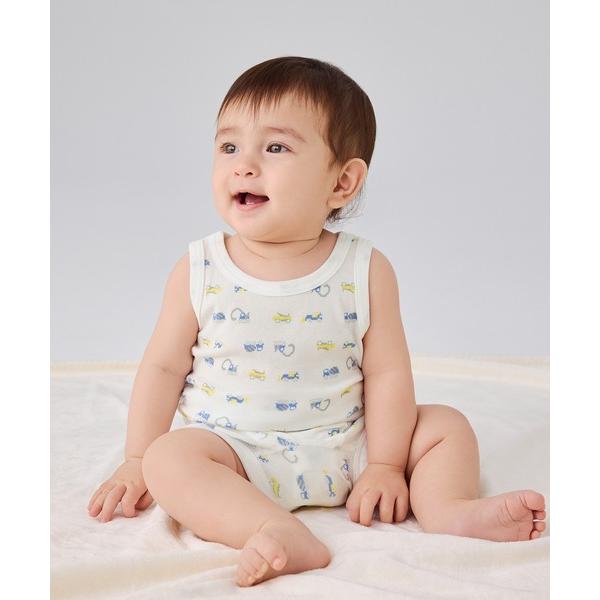 『タイムセール実施中』※このアイテムは返品・交換対象外商品です。ZOZO問い合わせ番号:74574915ショップ:Combi mini，コンビミニブランド:combimini，コンビミニ商品名:さらさらキープタンクトップ（はたらく車）カテゴ...