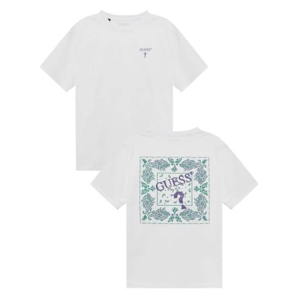 『タイムセール実施中』ZOZO問い合わせ番号:74674933ショップ:GUESS，ゲスブランド:Guess，ゲス商品名:Paisley Square Tee 半袖Tシャツカテゴリ:トップス>Tシャツ/カットソーブランド品番:MN2K...