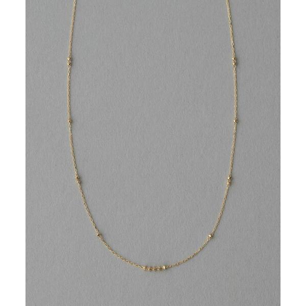 ZOZO問い合わせ番号:74709027ショップ:ete，エテブランド:ete，エテ商品名:K18YG e_Grain ネックレスカテゴリ:アクセサリー>ネックレスブランド品番:261094素材:K18イエローゴールド(ニッケルフリー...