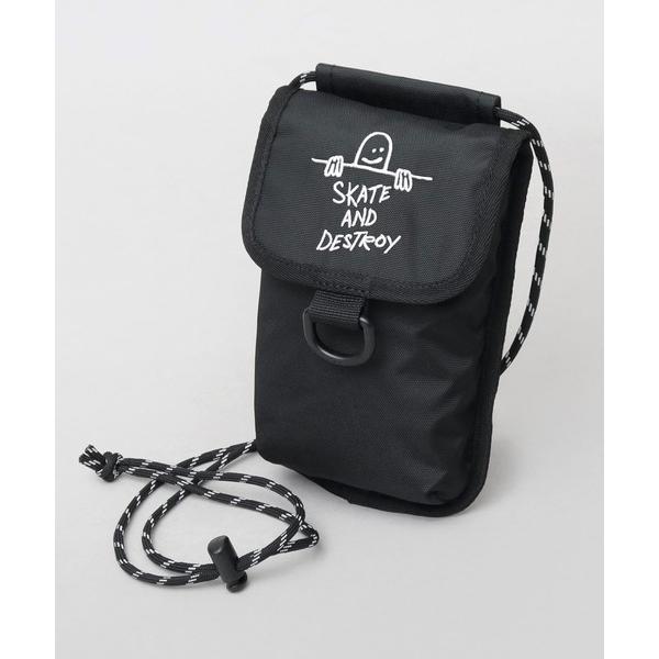 『タイムセール実施中』ZOZO問い合わせ番号:74710327ショップ:A.M.S.，エーエムエスブランド:THRASHER，スラッシャー商品名:THRASHER × Mark Gonzales 撥水加工 ポリエステル スマホポーチカテゴリ...