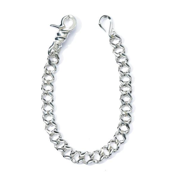 ZOZO問い合わせ番号:74712708ショップ:GARDEN，ガーデンブランド:CRIMIE，クライミー商品名:LETTER RIBBON WALLET CHAIN MEDIUM / レターリボン シルバー ウォレット チェーンカテゴリ:...