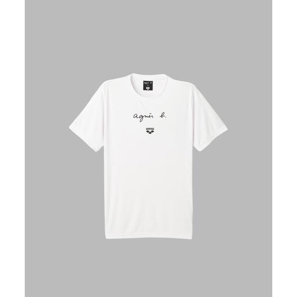 ZOZO問い合わせ番号:74743515ショップ:agnes b.，アニエスベーブランド:agnes b.，アニエスベー商品名:SDX6 TS ARENA agnes b. x arena Tシャツカテゴリ:トップス>Tシャツ/カット...