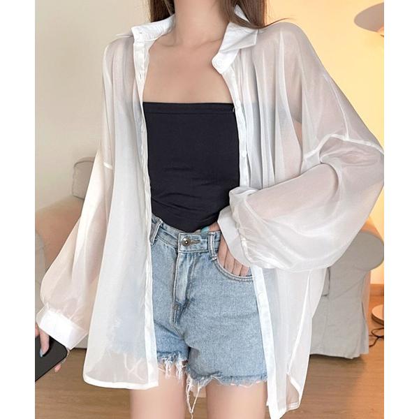 『タイムセール実施中』ZOZO問い合わせ番号:74746353ショップ:me Jane，ミージェーンブランド:Riff，リフ，meJane，ミージェーン商品名:シアーシャツカテゴリ:トップス>シャツ/ブラウスブランド品番:113010...