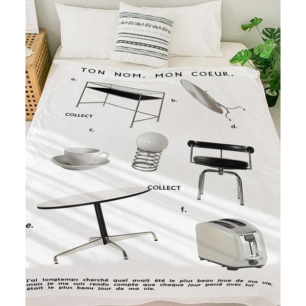 『セール実施中』ZOZO問い合わせ番号:74810906ショップ:aimoha，アイモハブランド:aimoha，アイモハ商品名:モダンミニマリスト　柄　 フランネル ブランケットカテゴリ:インテリア>ブランケットブランド品番:tnjT...