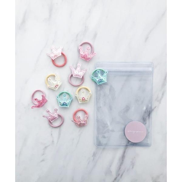 『タイムセール実施中』ZOZO問い合わせ番号:74814249ショップ:INA STUDIOS ZOO，イーナストゥディオスズーブランド:frangipani，フランジュパニ商品名:ポーチ入りスパンコールヘアゴムセット(KIDS）カテゴリ:...