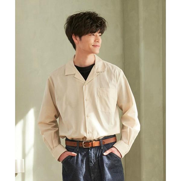 『セール実施中』ZOZO問い合わせ番号:74829094ショップ:TOKYO SHIRTS，トーキョーシャツブランド:Pitta Re:)，ピッタリ商品名:リップストップ オープンカラー長袖カジュアルシャツカテゴリ:トップス>シャツ/...