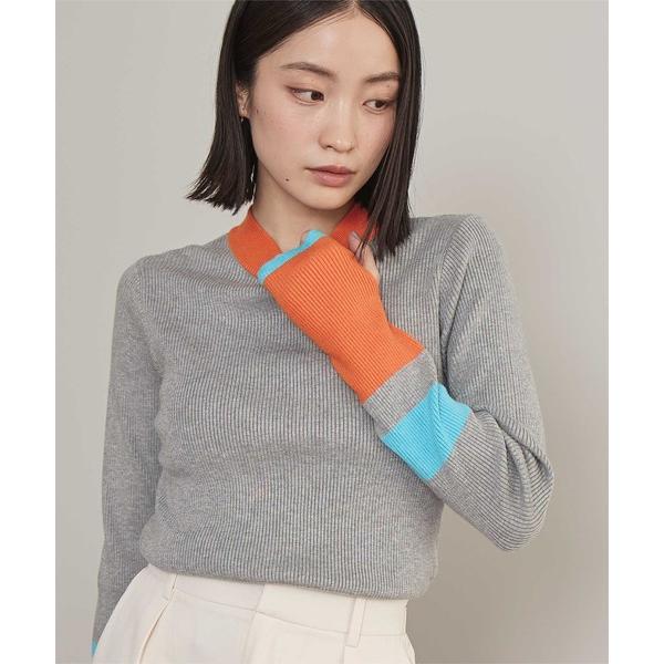 『タイムセール実施中』ZOZO問い合わせ番号:74834386ショップ:titivate，ティティベイトブランド:miette，ミエット商品名:マルチ配色フィンガーリブニットカテゴリ:トップス>ニット/セーターブランド品番:RCXX0...