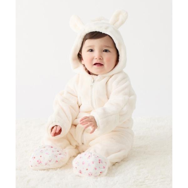 ※このアイテムは返品・交換対象外商品です。ZOZO問い合わせ番号:74959084ショップ:MIKI HOUSE，ミキハウスブランド:MIKI HOUSE，ミキハウス商品名:マイクロファーカバーオールカテゴリ:ママ＆ベビー>ロンパース...