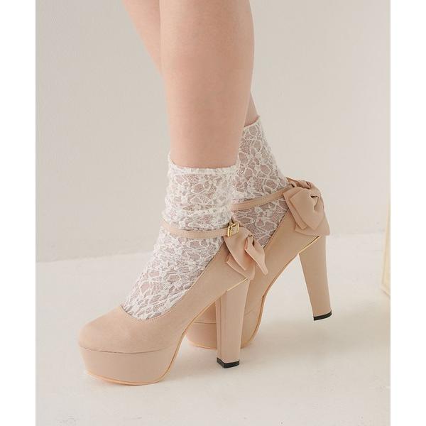 『タイムセール実施中』ZOZO問い合わせ番号:74962068ショップ:夢展望（YUMETENBO），ユメテンボウブランド:Diable baiser，ディアブルベーゼ，夢展望，ユメテンボウ商品名:バックリボンパンプスカテゴリ:シューズ&g...