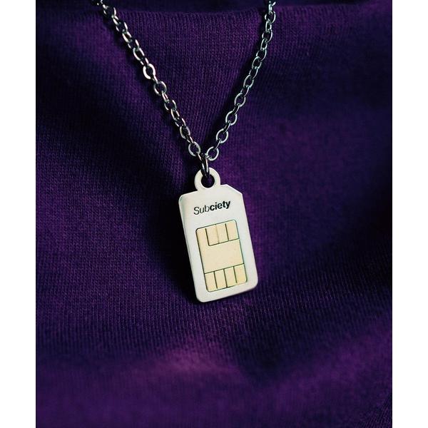 ZOZO問い合わせ番号:74962091ショップ:Subciety，サブサエティブランド:Subciety，サブサエティ商品名:BRASS SIM CARD NECKLACEカテゴリ:アクセサリー>ネックレスブランド品番:105-94...