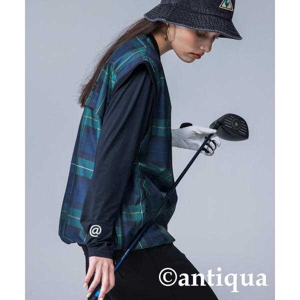 『タイムセール実施中』ZOZO問い合わせ番号:74994529ショップ:antiqua，アンティカブランド:antiqua，アンティカ商品名:【STCH】接触冷感UVカットインナーウェアカテゴリ:トップス>Tシャツ/カットソーブランド...