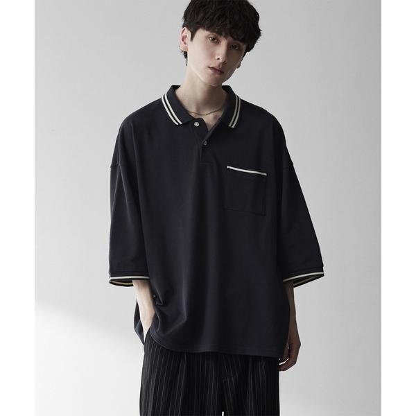ZOZO問い合わせ番号:75033086ショップ:EMMA CLOTHES，エマ クローズブランド:RUUBON，ルーボン商品名:【RUUBON】moss stitch polo shirt / モスステッチ ポロシャツカテゴリ:トップス&...