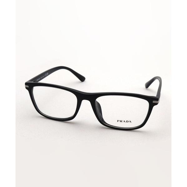 『タイムセール実施中』ZOZO問い合わせ番号:75125898ショップ:GLASSMANIA -Tokyo Aoyama-，グラスマニアブランド:PRADA，プラダ商品名:【PRADA/プラダ】スクエア メガネ PR01ZVD 1AB1O1...