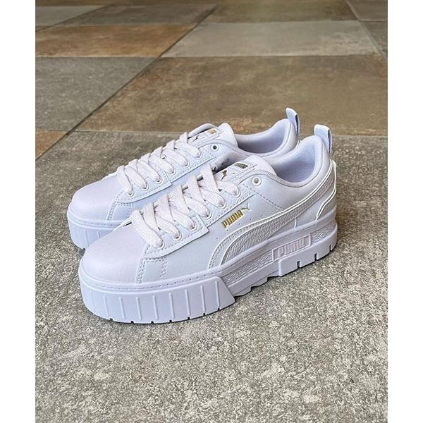 ZOZO問い合わせ番号:75127295ショップ:UPTOWN Deluxe，アップタウン　デラックスブランド:PUMA，プーマ商品名:MAYZE UT MONO WNSカテゴリ:シューズ>スニーカーブランド品番:391087-02素...
