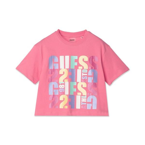 『タイムセール実施中』ZOZO問い合わせ番号:75159793ショップ:GUESS，ゲスブランド:Guess，ゲス商品名:Edwina Crop Tee Tシャツ レディースカテゴリ:トップス>Tシャツ/カットソーブランド品番:V3G...