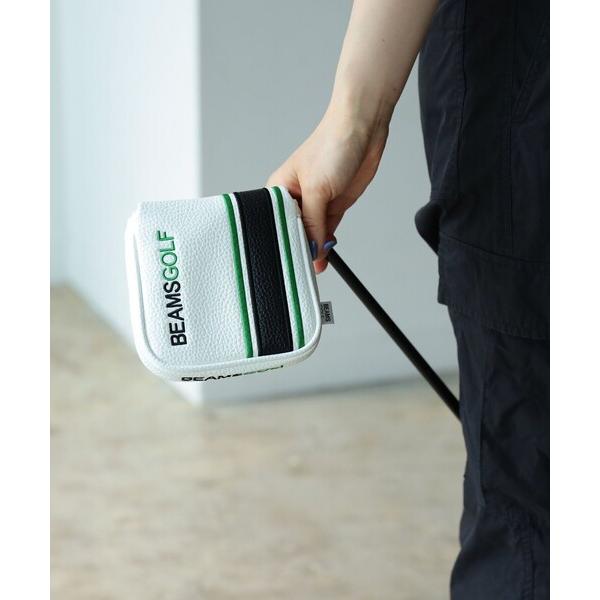 ZOZO問い合わせ番号:75160975ショップ:BEAMS GOLF，ビームスゴルフブランド:BEAMS GOLF，ビームスゴルフ商品名:BEAMS GOLF / ツアープロ パターカバー（マレット型）カテゴリ:アウトドア/スポーツ&gt...