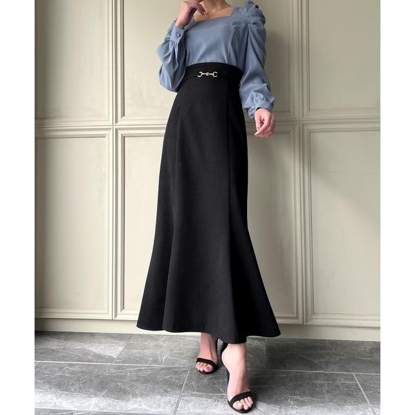 ZOZO問い合わせ番号:75196504ショップ:JUNOAH，ジュノアブランド:JUNOAH，ジュノア商品名:ハイウエストベルトデザインマーメイドスカートカテゴリ:スカート>スカートブランド品番:fram0426h-70素材:ポリエ...