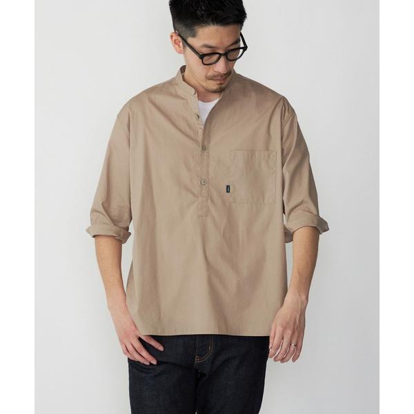 ZOZO問い合わせ番号:75259995ショップ:SHIPS，シップスブランド:SHIPS.me，シップスミー商品名:【ZOZO限定】SHIPS.me: バンドカラープルオーバー７分袖シャツカテゴリ:トップス>シャツ/ブラウスブランド...