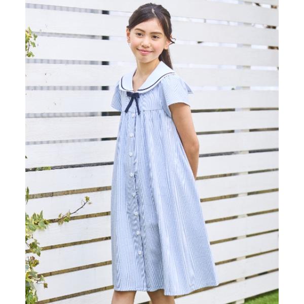 ZOZO問い合わせ番号:75355813ショップ:CHOPIN，ショパンブランド:CHOPIN，ショパン商品名:【接触冷感】【ジュニア】セーラーAラインワンピースカテゴリ:ワンピース/ドレス>ワンピースブランド品番:8336-7514...