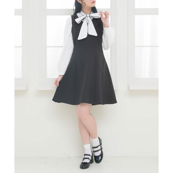 『タイムセール実施中』ZOZO問い合わせ番号:75356717ショップ:夢展望（YUMETENBO），ユメテンボウブランド:Newlyme，ニューリーミー，夢展望，ユメテンボウ商品名:ー5kg美ラインジャンスカワンピース【選べる3丈】【選べ...