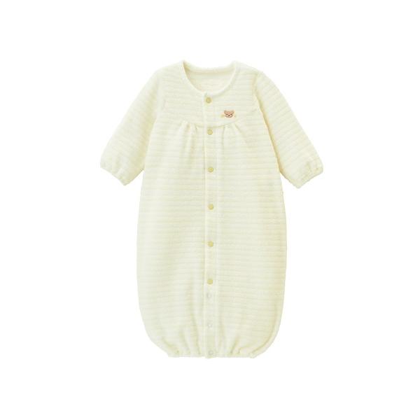 ※このアイテムは返品・交換対象外商品です。ZOZO問い合わせ番号:75389239ショップ:MIKI HOUSE，ミキハウスブランド:MIKI HOUSE，ミキハウス商品名:無撚糸パイルボーダーツーウェイオールカテゴリ:ママ＆ベビー>...