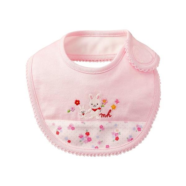 ※このアイテムは返品・交換対象外商品です。ZOZO問い合わせ番号:75389251ショップ:MIKI HOUSE，ミキハウスブランド:MIKI HOUSE，ミキハウス商品名:うさぎ柄刺繍スタイカテゴリ:ママ＆ベビー>スタイ/よだれかけ...