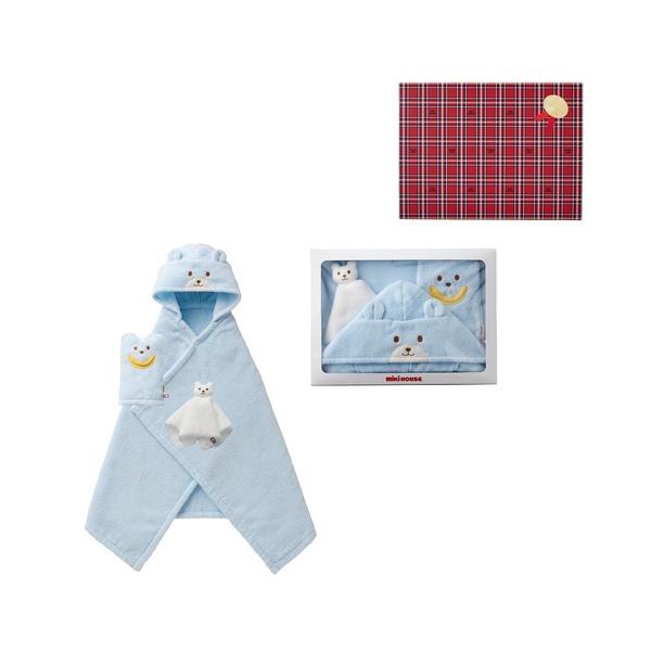 ※このアイテムは返品・交換対象外商品です。ZOZO問い合わせ番号:75389252ショップ:MIKI HOUSE，ミキハウスブランド:MIKI HOUSE，ミキハウス商品名:■無撚糸パイルバスポンチョセット　【ギフトBOX入り】カテゴリ:マ...