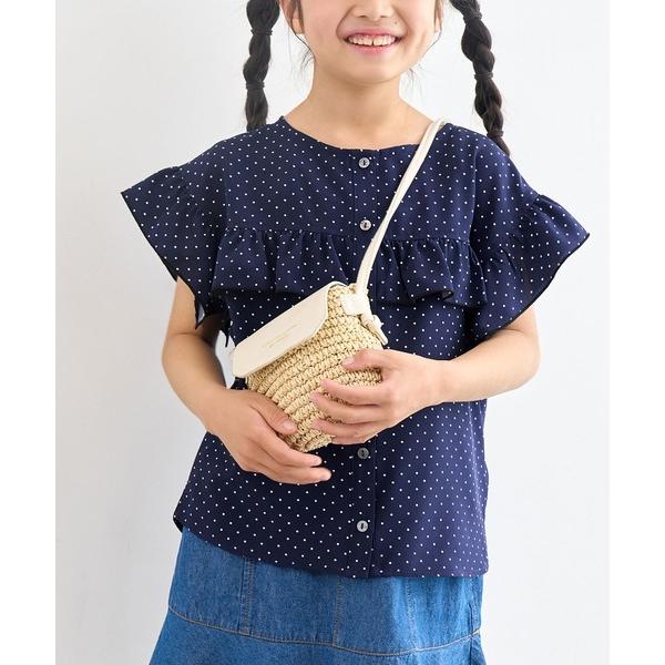 『タイムセール実施中』ZOZO問い合わせ番号:75391277ショップ:ROPE' PICNIC，ロぺピクニックブランド:ROPE' PICNIC，ロペピクニック商品名:ドット柄フリルディテールブラウスカテゴリ:トップス>シャツ/ブラ...