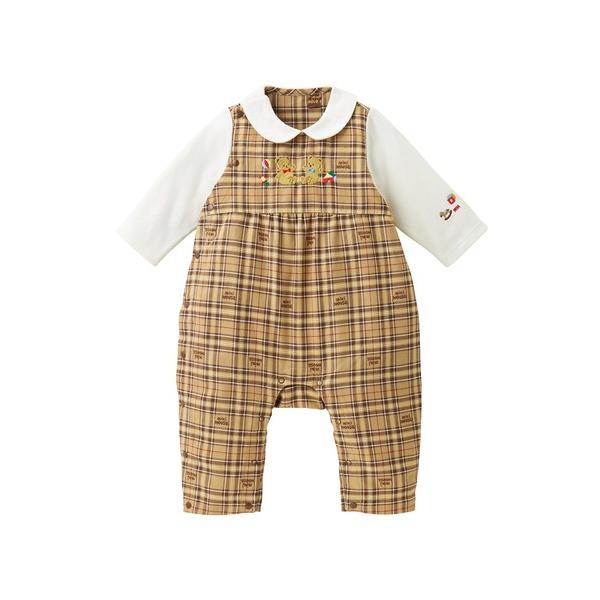 ※このアイテムは返品・交換対象外商品です。ZOZO問い合わせ番号:75392503ショップ:MIKI HOUSE，ミキハウスブランド:MIKI HOUSE，ミキハウス商品名:ミキハウスチェックのカバーオールカテゴリ:ママ＆ベビー>ロン...