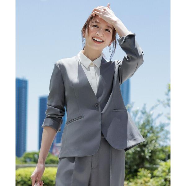 『セール実施中』ZOZO問い合わせ番号:75425862ショップ:S size ONWARD（小さいサイズ），エスサイズ　オンワードブランド:any SiS，エニィスィス商品名:【セットアップ可】イージーケアライト ジャケットカテゴリ:ジャ...