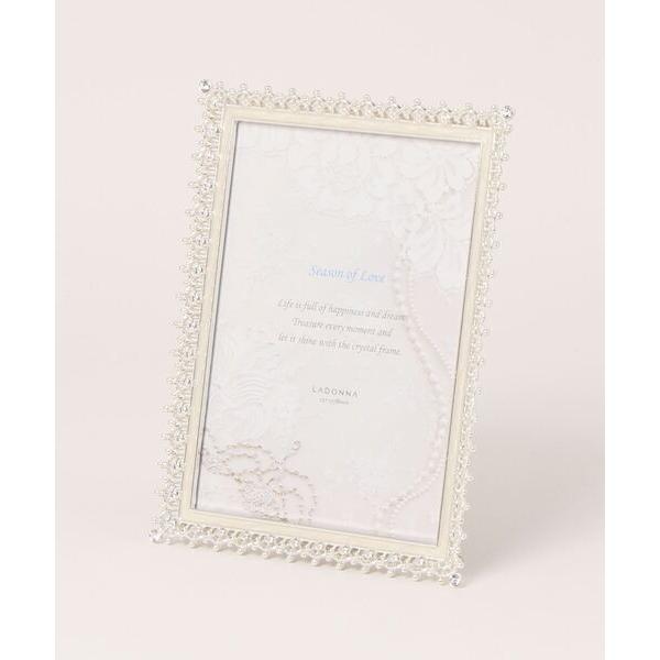 ZOZO問い合わせ番号:75456646ショップ:Toffyマルシェ，トフィーマルシェブランド:LADONNA，ラドンナ，Toffyマルシェ，トフィマルシェ商品名:ブライダルフォトフレーム ＭＪ８３−２Ｌカテゴリ:インテリア>フォトフ...