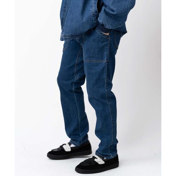 ZOZO問い合わせ番号:75524562ショップ:gym master，ジムマスターブランド:gym master，ジムマスター商品名:10ozストレッチデニム／カツラギベーカーパンツカテゴリ:パンツ>デニムパンツブランド品番:G22...