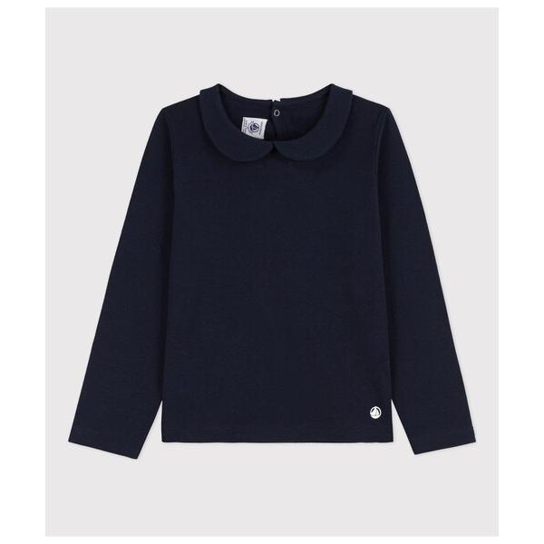 ZOZO問い合わせ番号:75525711ショップ:PETIT BATEAU，プチバトーブランド:PETIT BATEAU，プチバトー商品名:衿付き長袖Ｔシャツカテゴリ:トップス>Tシャツ/カットソーブランド品番:A05FXA素材:コッ...