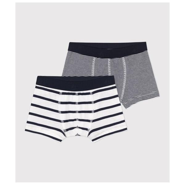 ※このアイテムは返品・交換対象外商品です。ZOZO問い合わせ番号:75525740ショップ:PETIT BATEAU，プチバトーブランド:PETIT BATEAU，プチバトー商品名:マリニエール＆ミラレトランクス２枚組カテゴリ:アンダーウェ...