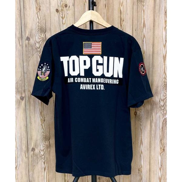 ZOZO問い合わせ番号:75719435ショップ:TopIsm，トップイズムブランド:AVIREX，アヴィレックス，TopIsm，トップイズム商品名:TOP GUN PATCH ＆ PRINT T-SHIRT トップガン半袖Tシャツカテゴリ...