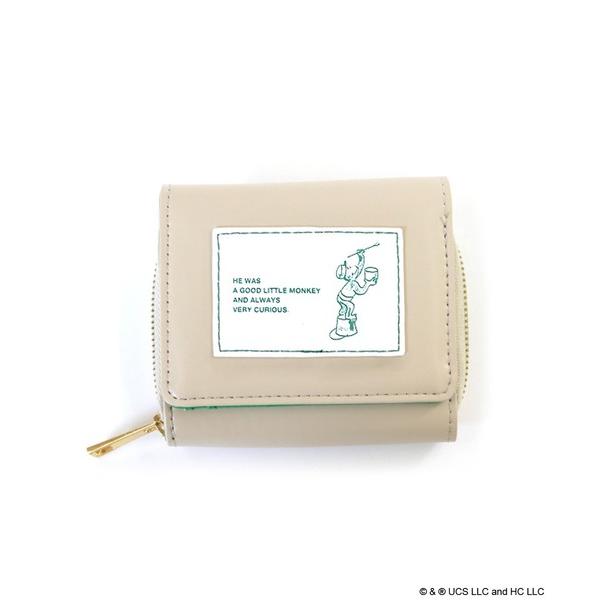 ZOZO問い合わせ番号:75725042ショップ:ACCOMMODE，アコモデブランド:ACCOMMODE，アコモデ商品名:【365Curious 】おさるのジョージ　COLOR×COLOR ミニウォレットカテゴリ:財布/小物>財布ブ...